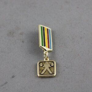 Accessories | Vintage Summer Olympic Games Pin Moscow 198 Weightlifting ...